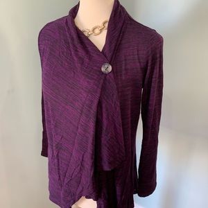 AB Studio | Sweaters | Ab Studio Button Wrap Cardigan | Poshmark